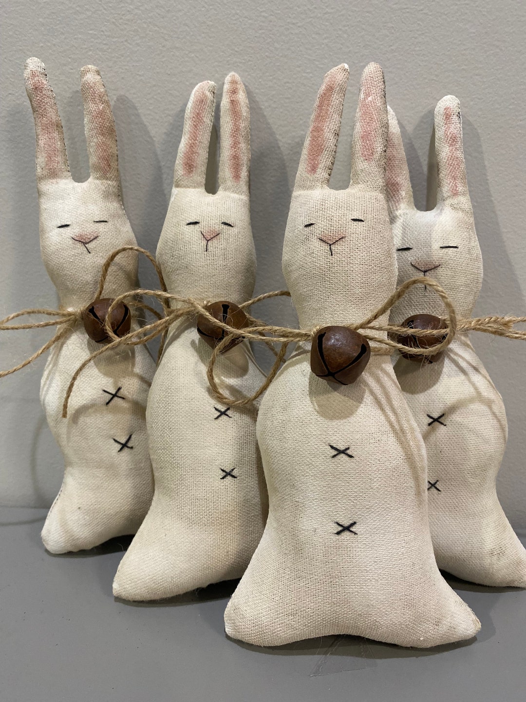 Primitive Bunny Primitive Bunnies Spring Decor Easter Primitive ...