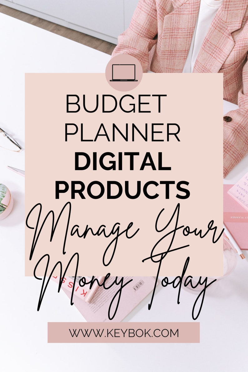 Digital Budget Planner, Daily Planner, Debt Payment Tracker, Meal ...