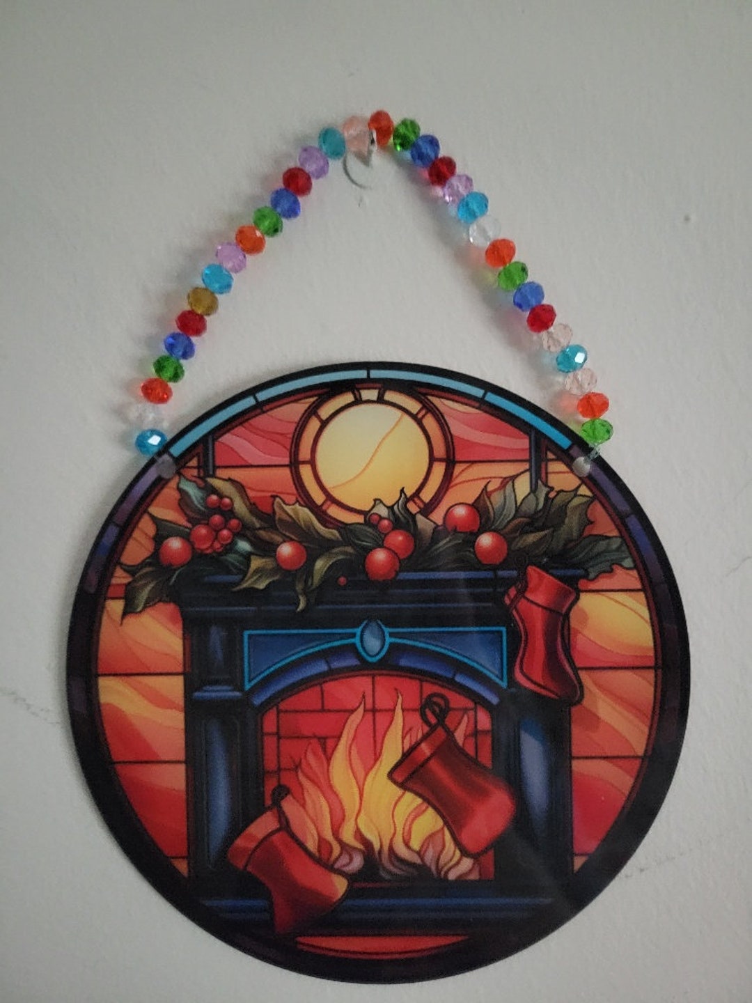 Plus a Bonus Sun Catcher FREE With Order the Plexiglass acrylic Stained ...