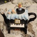 VINTAGE Ceramic Piano With Sheet Music Teapot - Etsy
