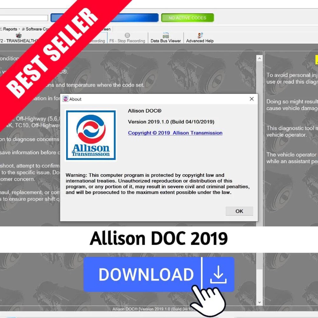 Allison DOC 2019 Diagnostic Software - Etsy
