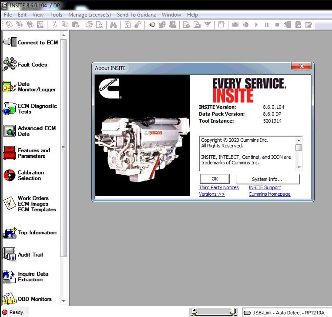 Insite Pro 8.6 Diagnostic Software - Etsy