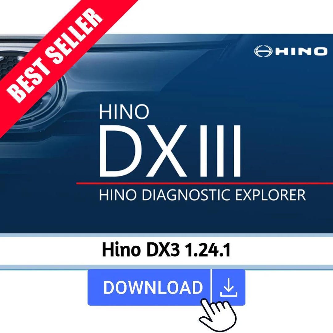 Hino DX3 1.24.1 Latest Diagnostic Software - Etsy