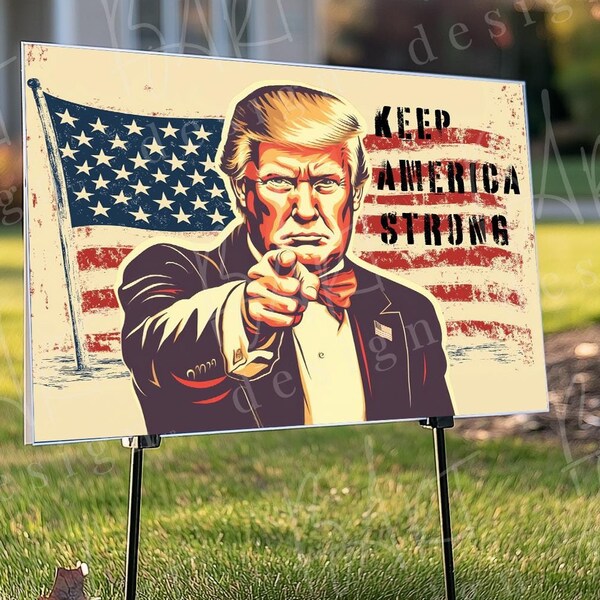 Trump Yard Sign - Etsy