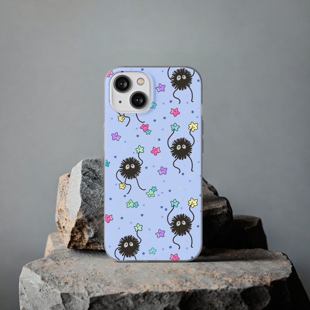 Sprite Phone Case Sprite Phone Cover Flexi Cases Cute Kawaii Purple ...