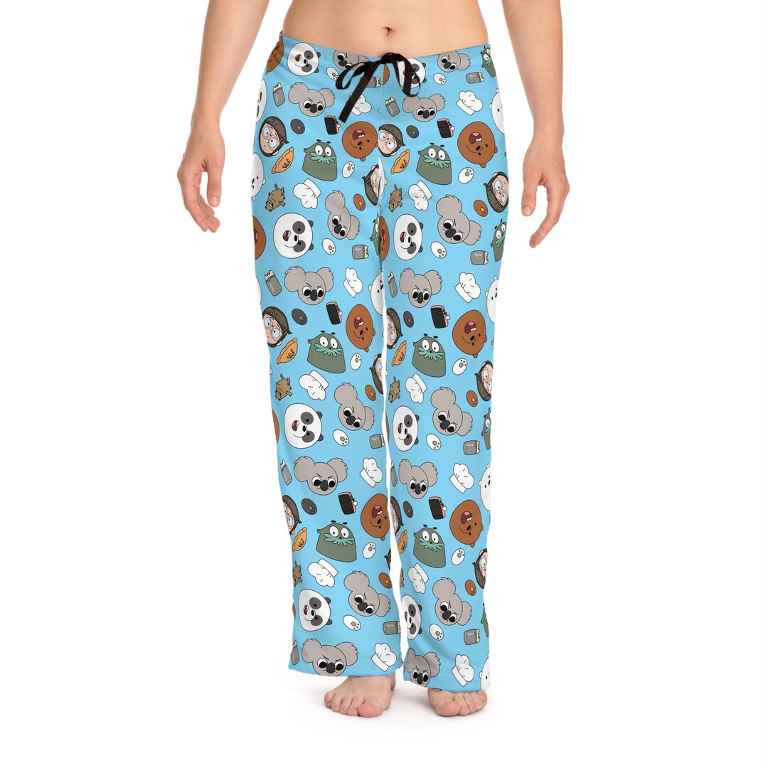 We Bare Bears Pants | We Bare Bears Grizzly Panda Ice Bear Pyjama Pants ...