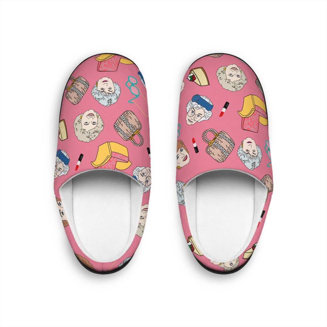 The Golden Girls Slippers | Rose Blanche Dorothy Sophia Indoor Slippers ...