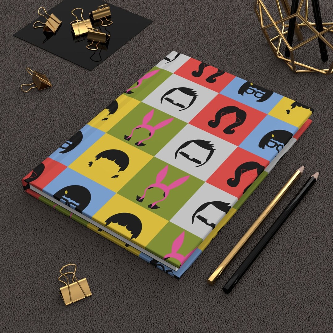 Bob's Burgers Notebook Bob's Burgers Hardcover Journal Matte Tina ...