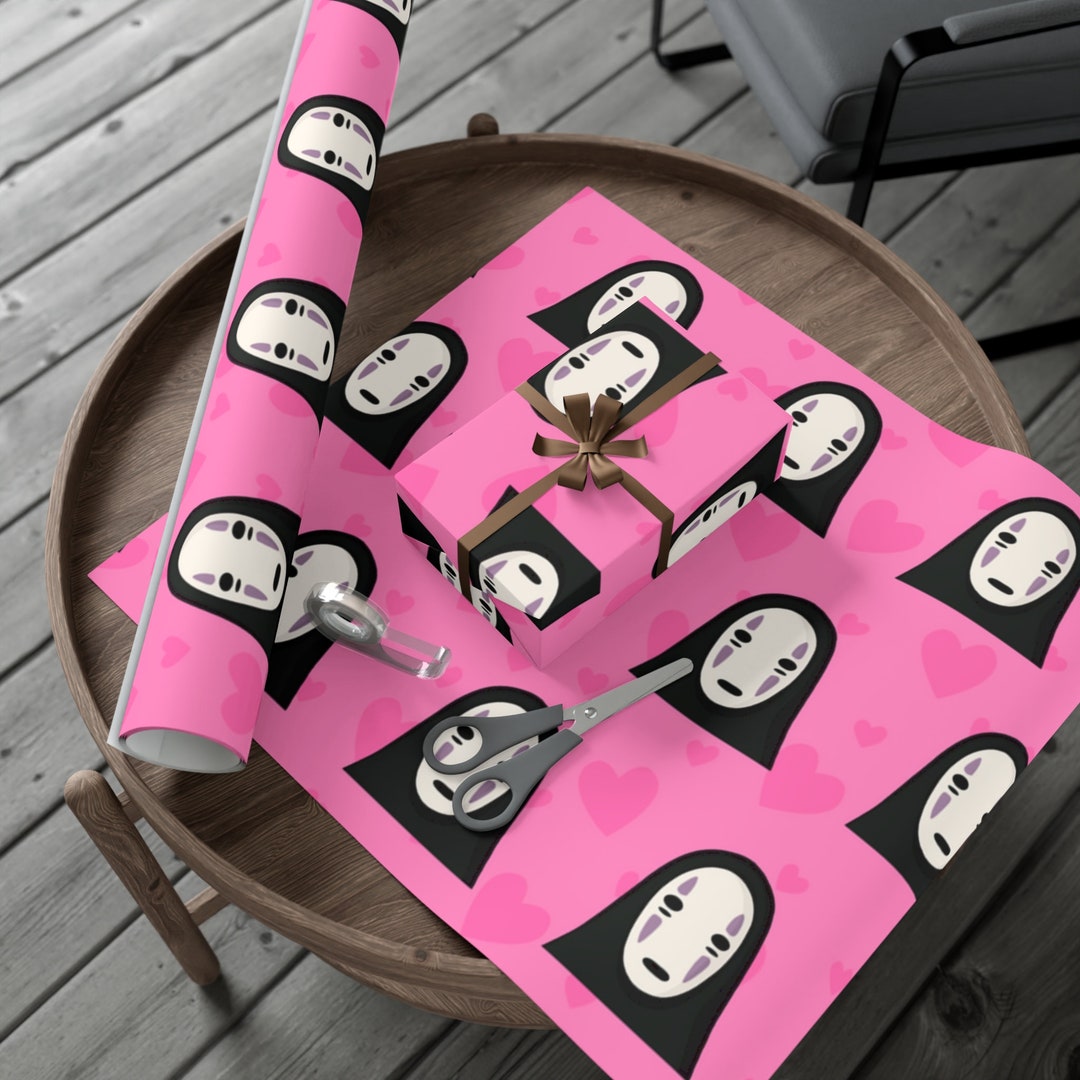 No Face Valentine's Day Wrapping Paper | Lonely Spirit Gift Wrap Papers ...