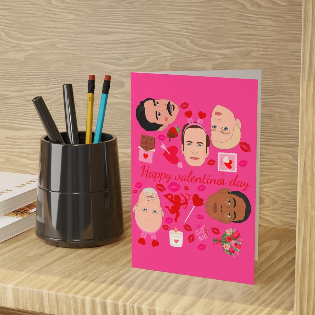 Better Call Saul Valentine's Day Card | Vday Greeting Cards Character ...
