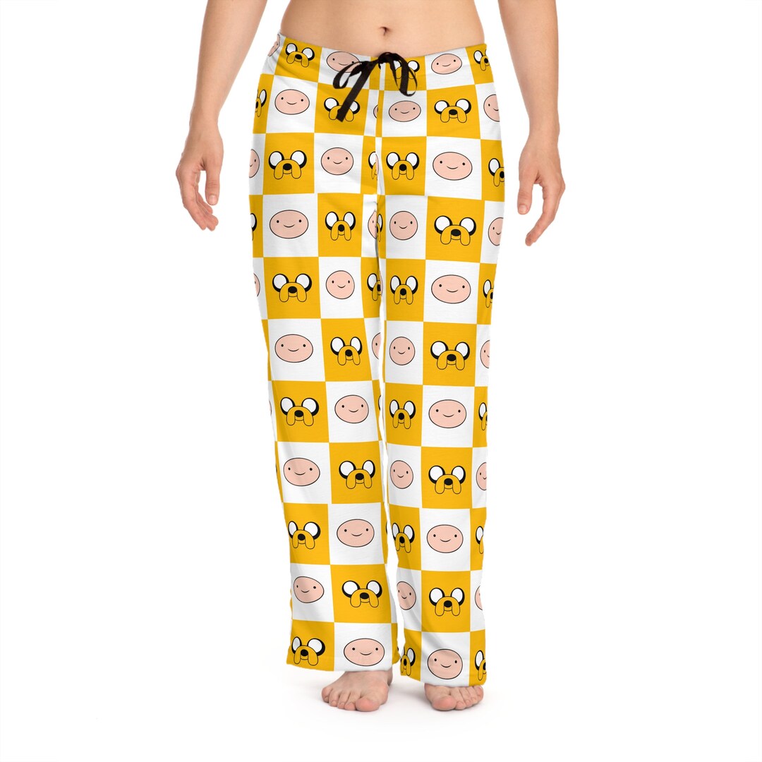 Adventure Time Pants | Finn the Human Jake the Dog Pyjama Pants Pj ...