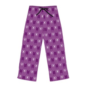 BTS Pants KPOP BTS Bangtan Pyjama Pants Bottom Pj Logo Purple Rm Jin ...