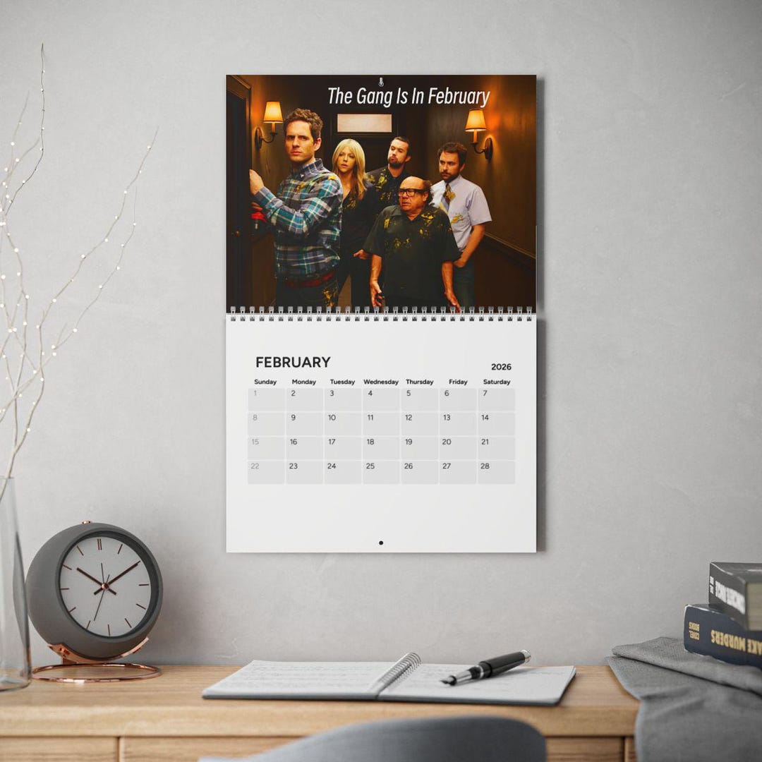 Always Sunny Calendar (2026) New Year Planner Schedule Gift for Her for ...