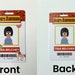 Bob's Burgers ID Badge Name Tag Cosplay Costume Dress up Prop | Louise ...
