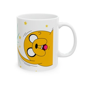 Adventure Time Mug | Jake the Dog Finn the Human Ceramic Mug Gift for ...