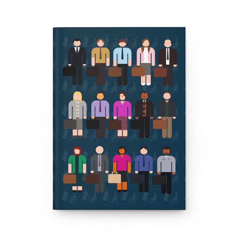 The Office Notebook | Michael Scott Dwight Jim Kevin Logo Figure Dunder ...