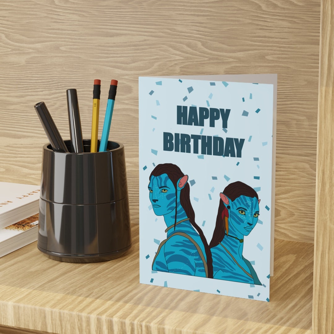Avatar Birthday Card | Avatar : the Way of Water Avatar 2 Happy ...