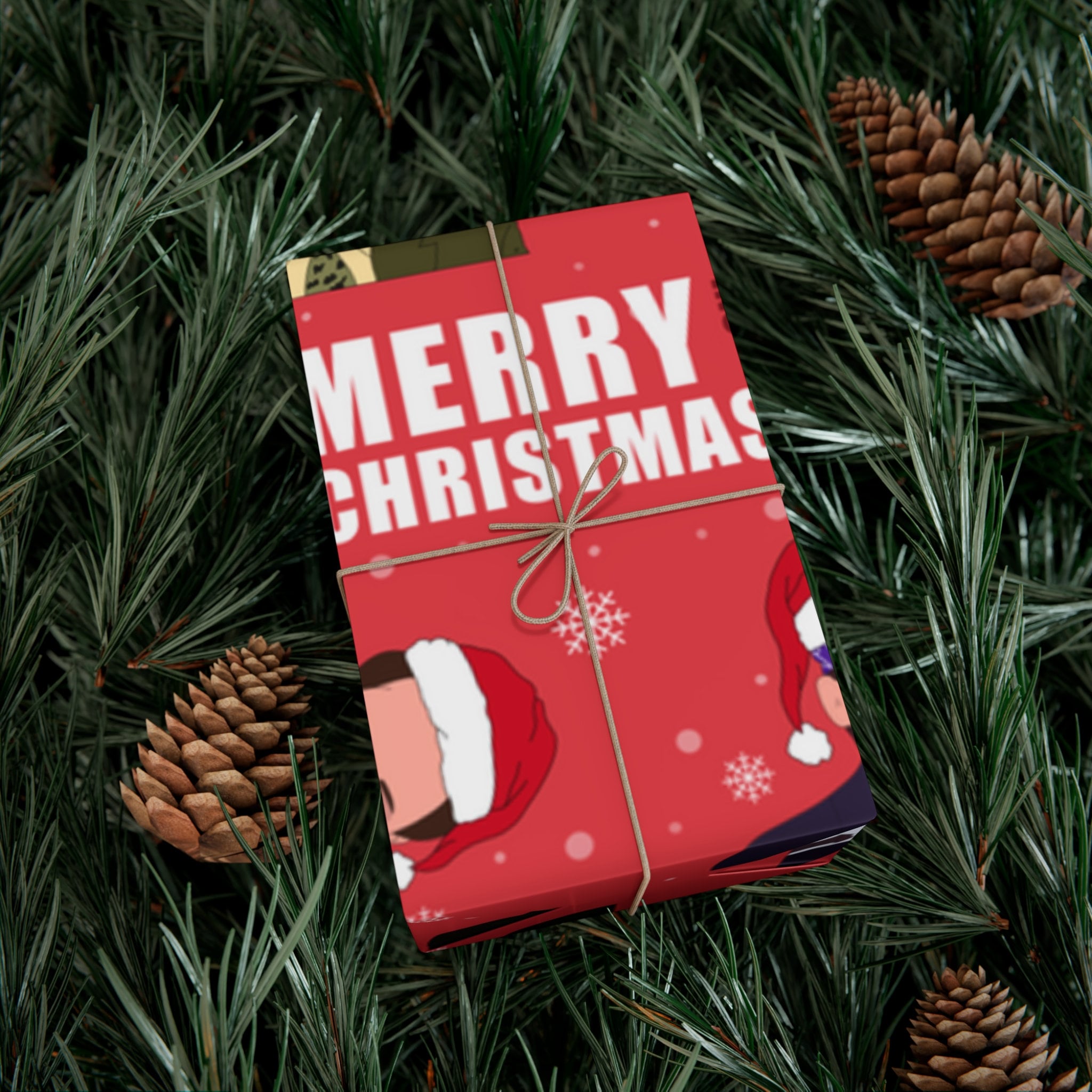 The Office Christmas Wrapping Paper Dunder Mifflin Gift Wrap Papers ...