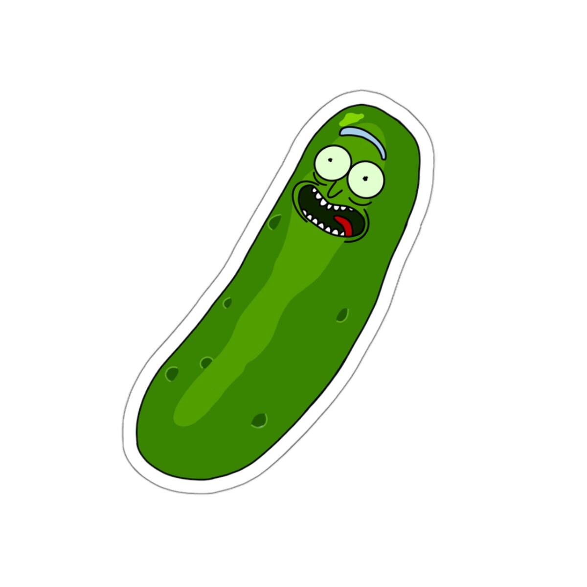 Pickle Rick Sticker Rick and Morty Kiss-cut Stickers - Etsy