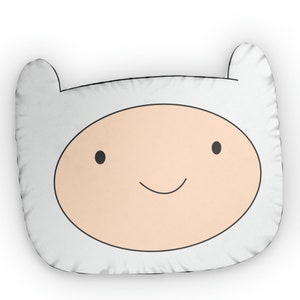 Jake the Dog Finn the Human Plushie Pillow | Adventure Time Finn Shaped ...