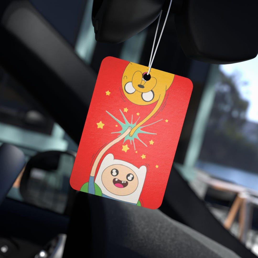 Adventure Time Car Air Freshener | Finn the Human Jake the Dog BMO ...