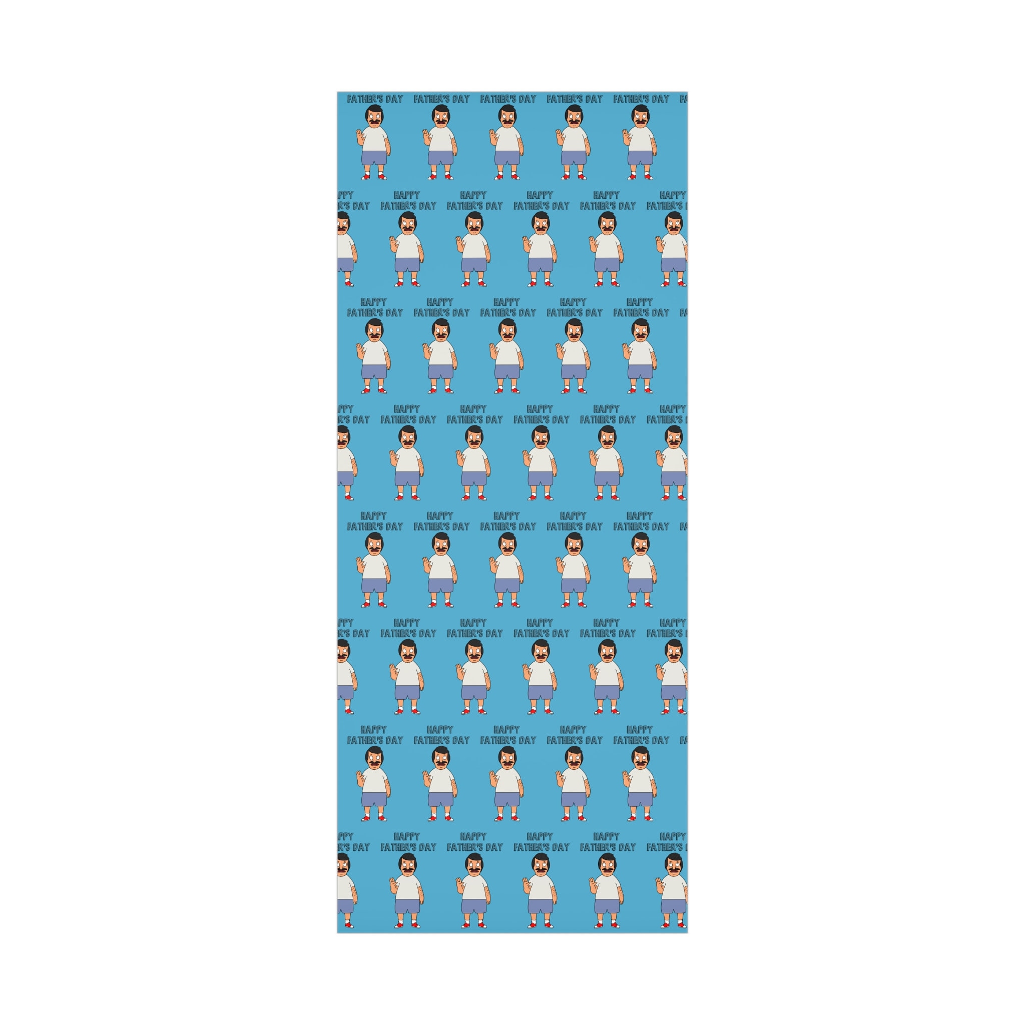 Mini Bob Happy Father's Day Wrapping Paper | Bob's Burgers Gift Wrap ...