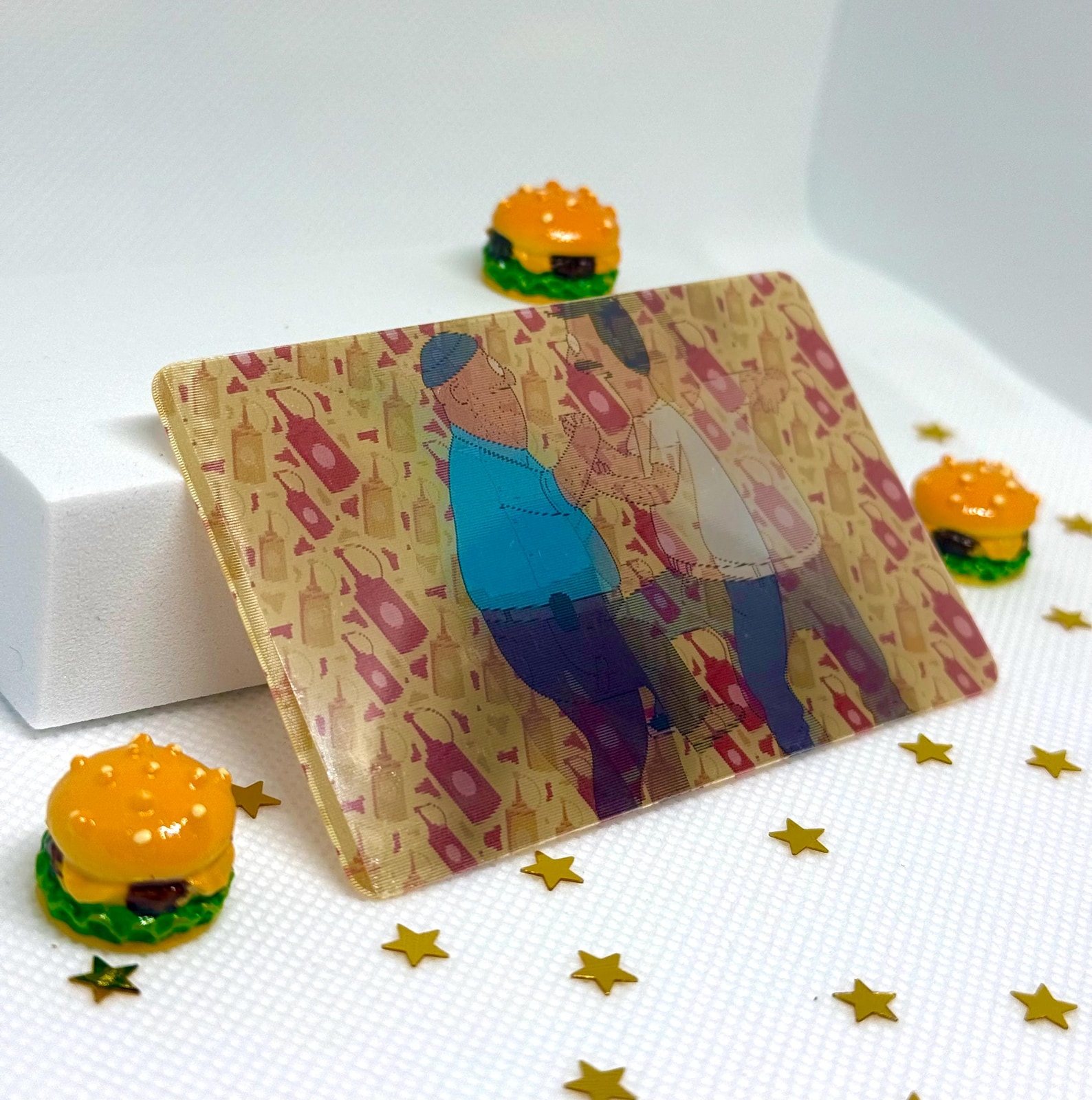 Bob's Burgers Lenticular Card | Bob Teddy Lenticular Card Accessory for ...