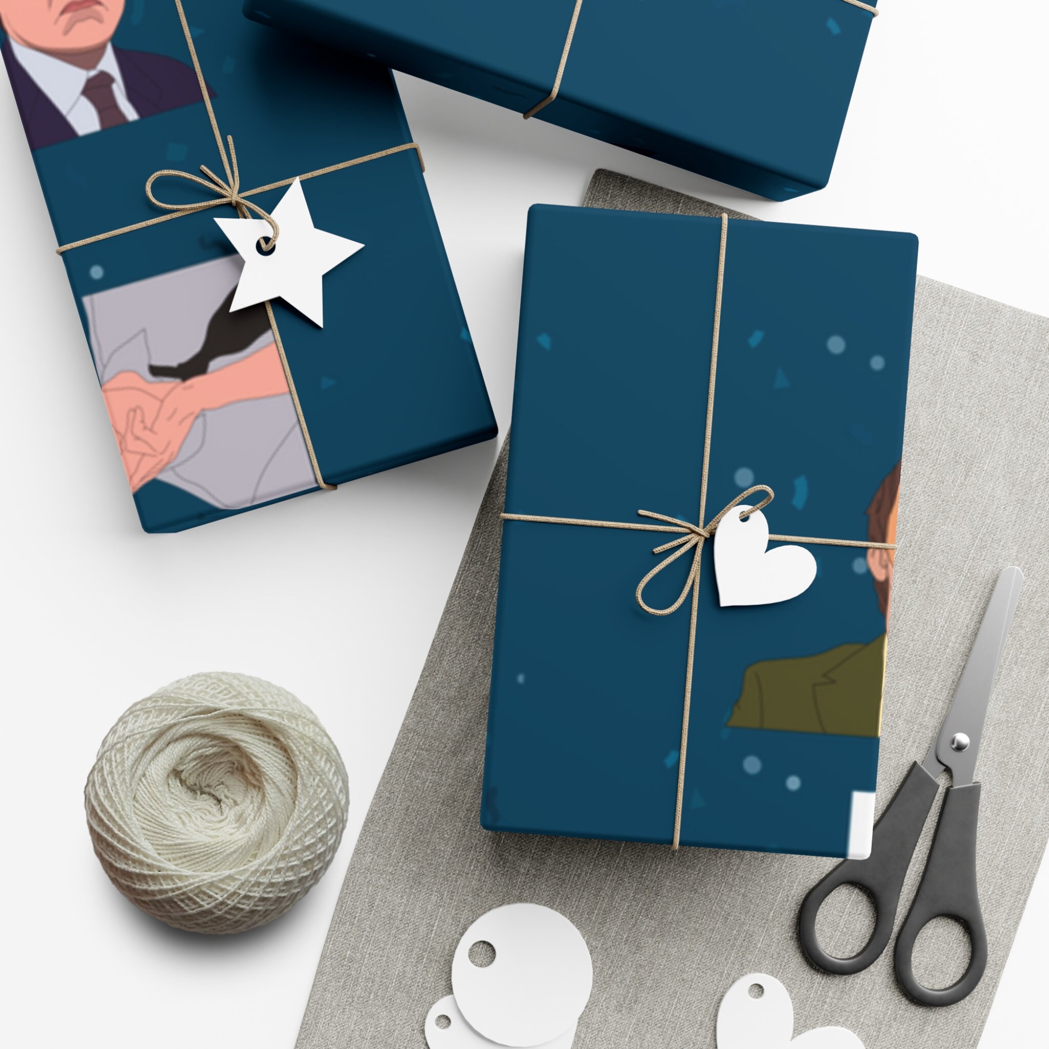 The Office Birthday Wrapping Paper the Office Happy Birthday Gift Wrap ...