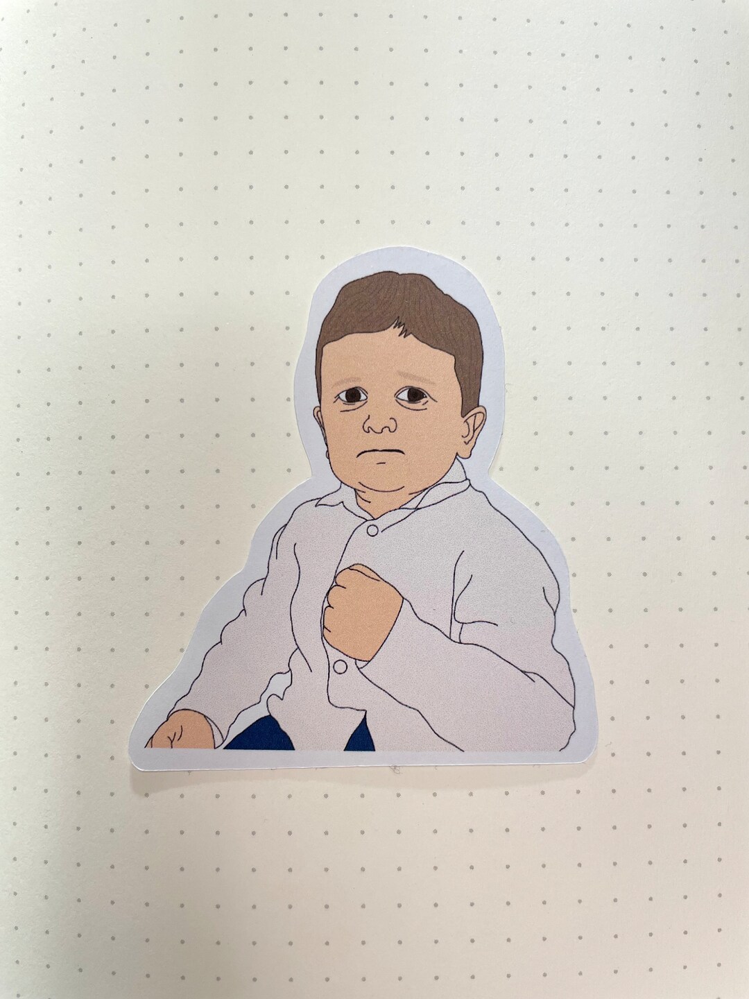 Hasbulla Sticker Matte Sticker - Etsy