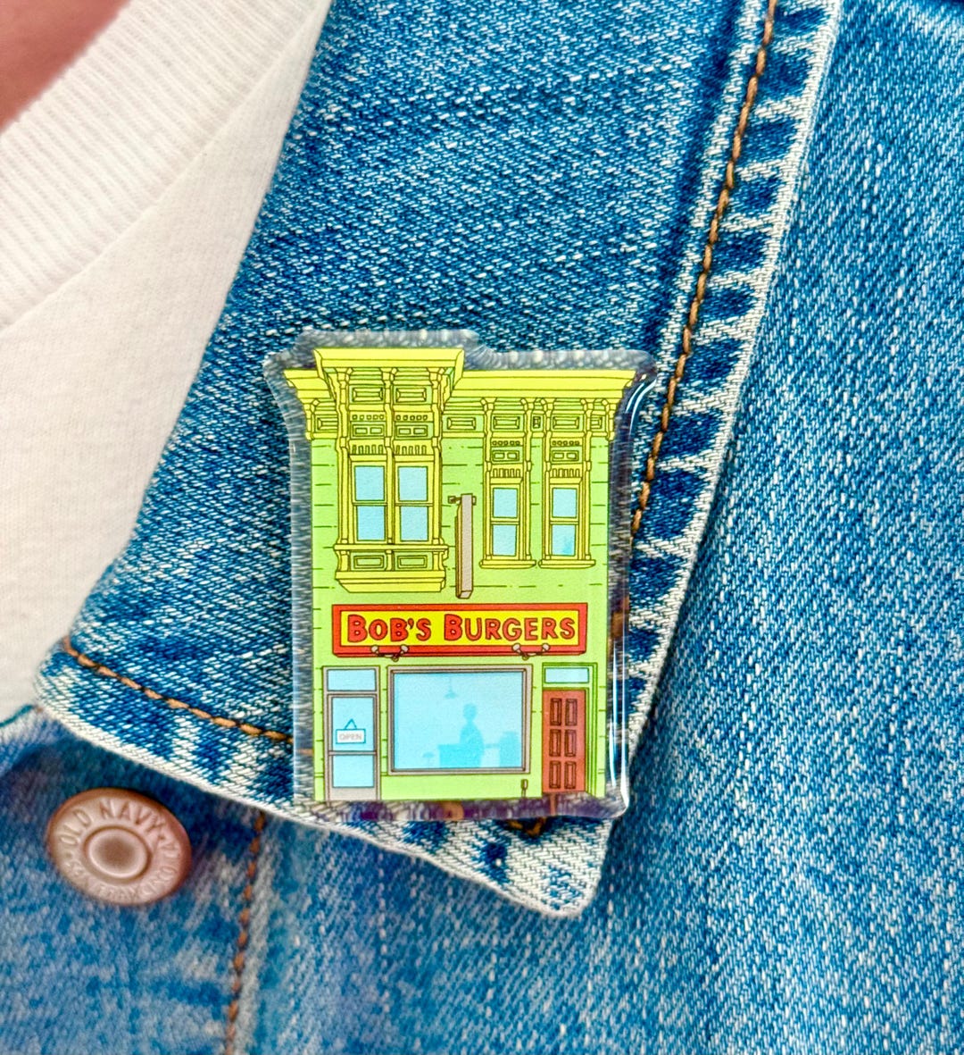 Bob's Burgers Pin | Bob's Burgers Restaurant House Home Cute Accessory ...