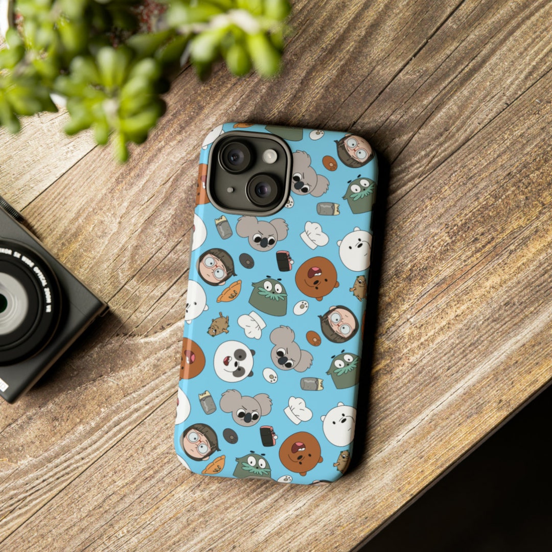 We Bare Bears Phone Case | We Bare Bears Panda Ice Bear Grizzly Tough ...