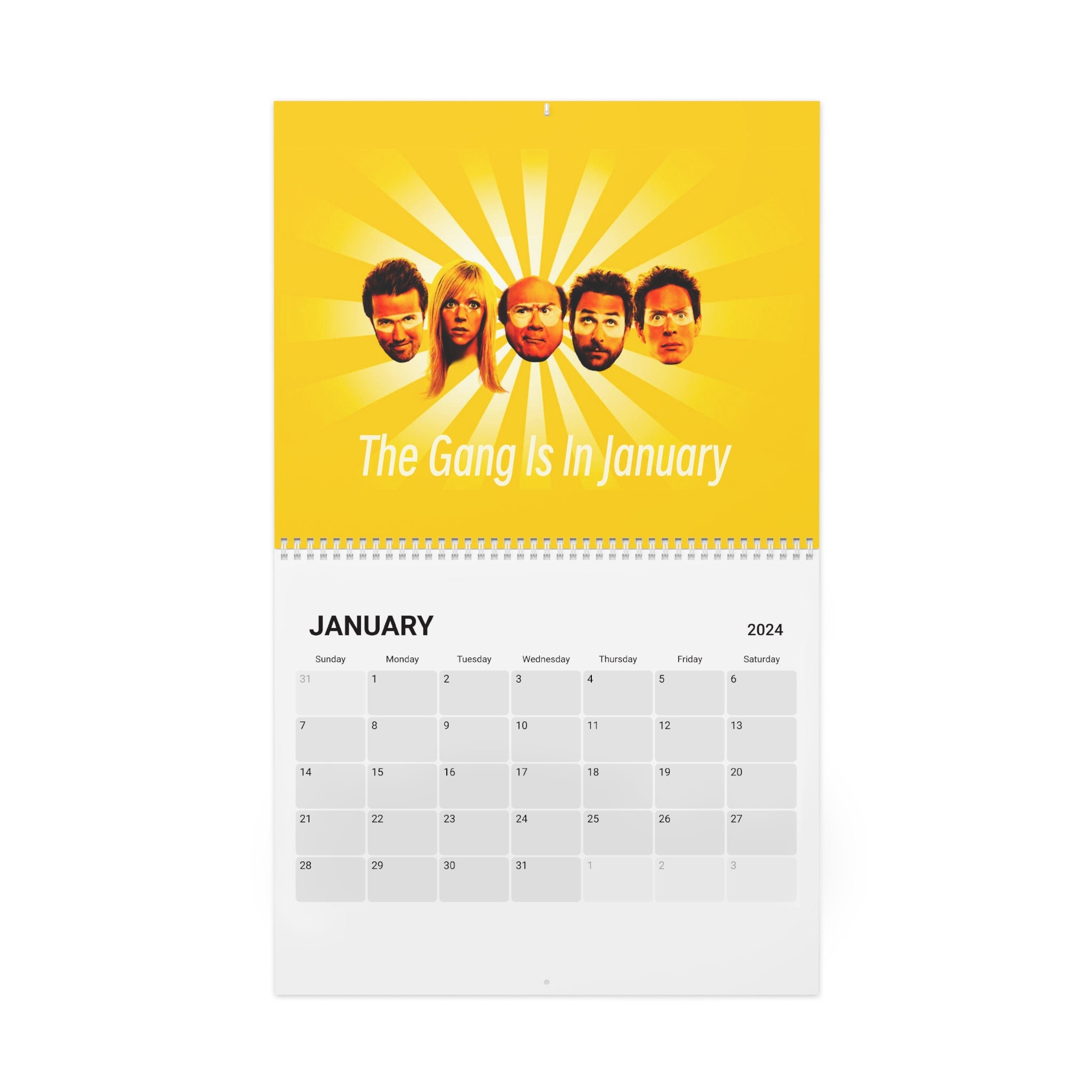 Always Sunny Calendar (2024) sold by Tam Nguyen | SKU 112814964 ...