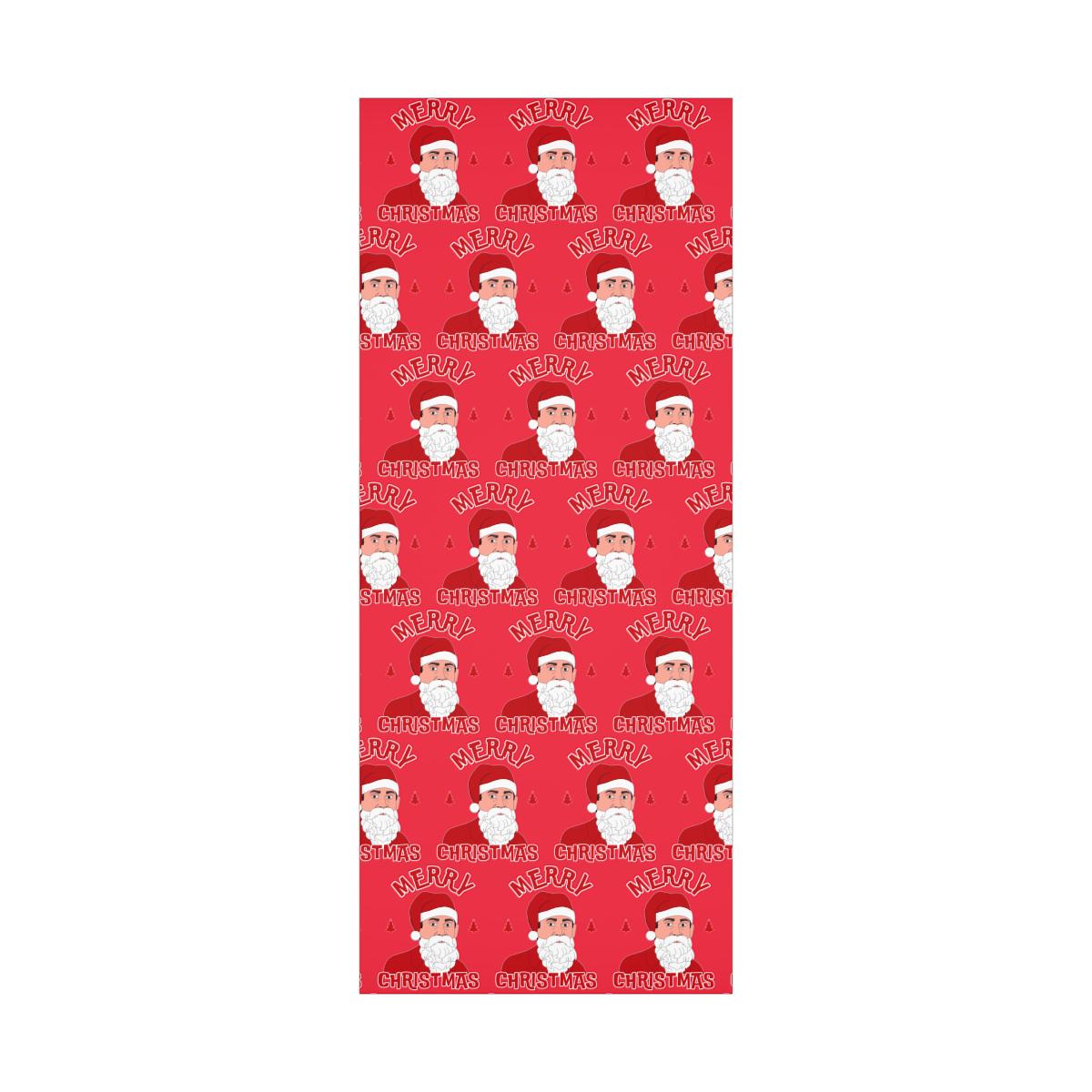 The Office Christmas Wrapping Paper | Dunder Mifflin Gift Wrap Papers ...