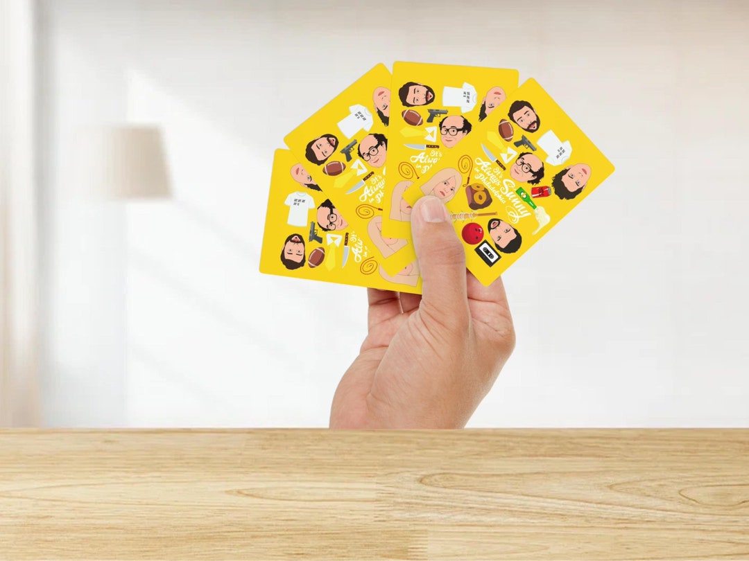 Always Sunny Playing Cards | Frank Dee Dennis Mac Charlie Poker Cards ...