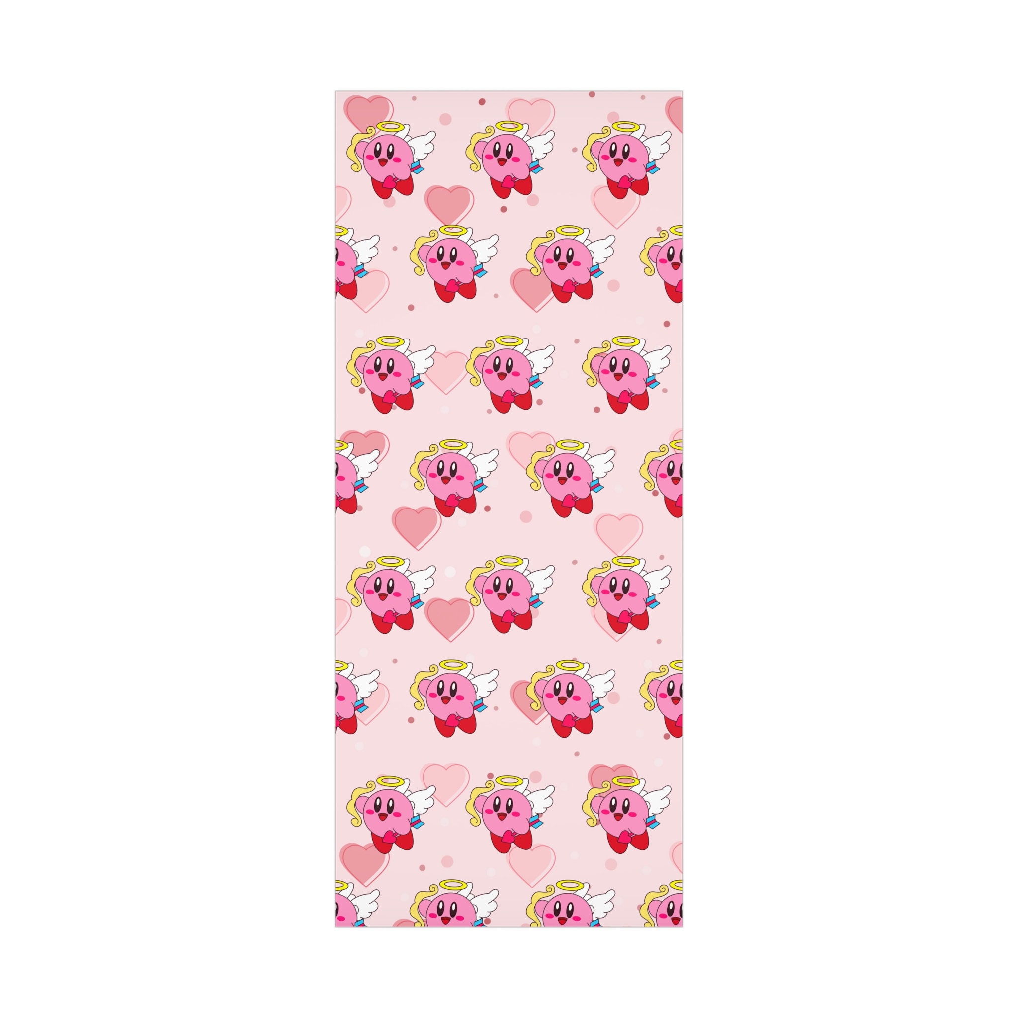 Kirby Valentines Day Wrapping Paper | Kirby Happy Valentines Day Gift ...
