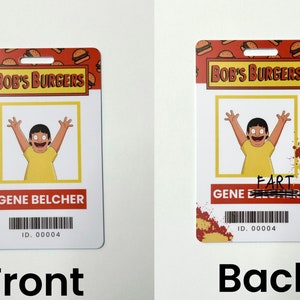Bob's Burgers ID Badge Name Tag Cosplay Costume Dress up Prop | Louise ...