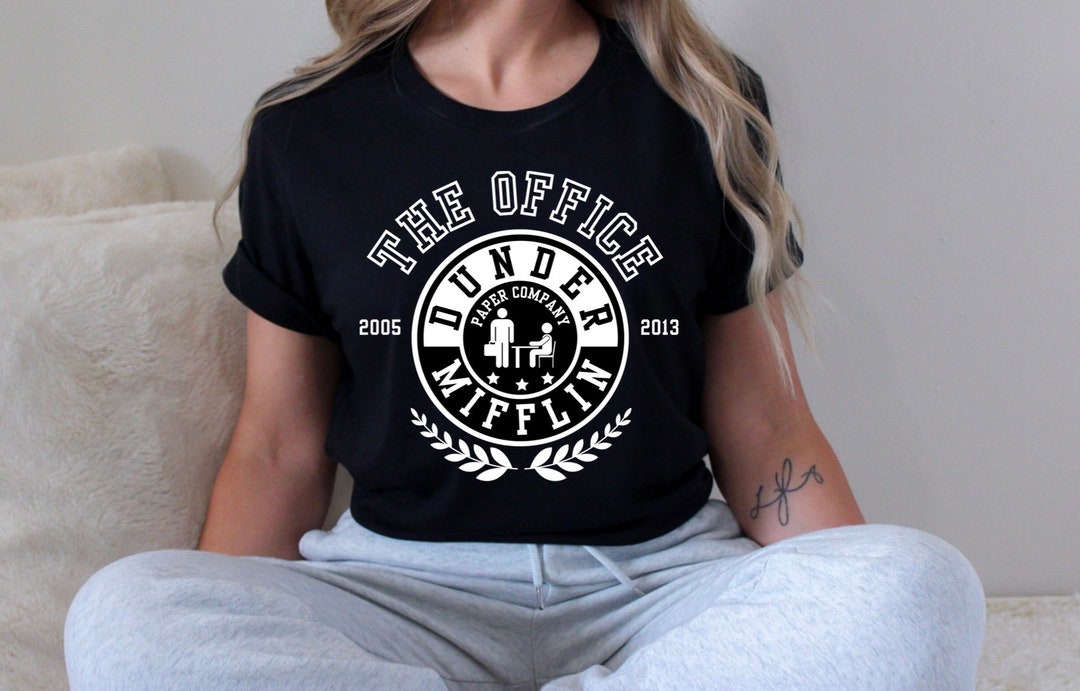 The Office Varsity Shirt | Dunder Mifflin Unisex Ultra Cotton Tee ...