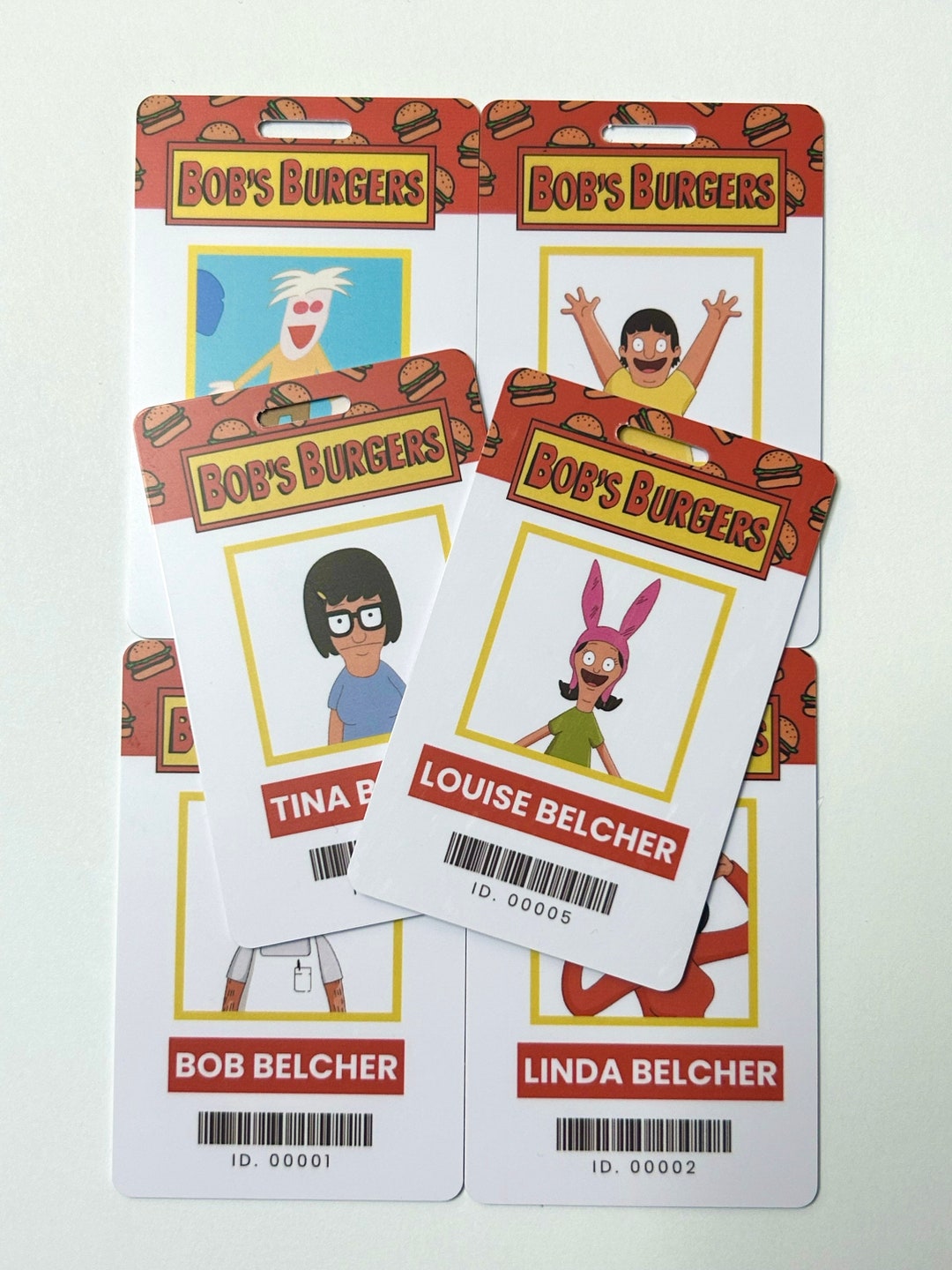Bob's Burgers ID Badge Name Tag Cosplay Costume Dress up Prop | Louise ...