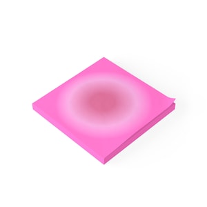 Aesthetic Pink Gradient Sticky Notes Pad | Y2K Ring Cute Pastel Soft ...