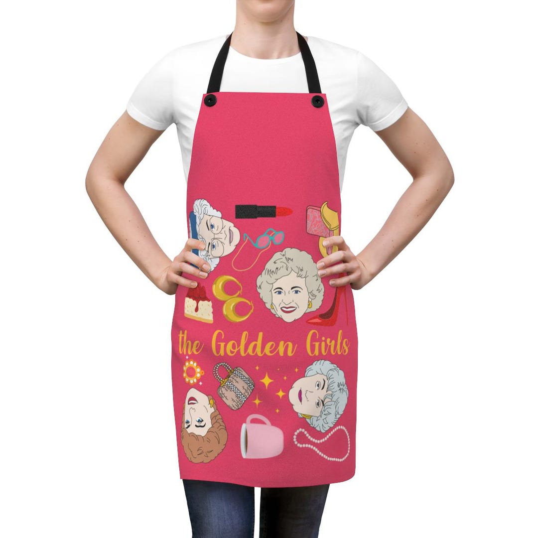 The Golden Girls Apron | Rose Blanche Dorothy Sophia Apron Gift Baking ...