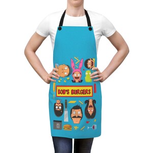 Bob Belcher Apron | Bob's Burgers Apron Gift for Her for Him Chef ...