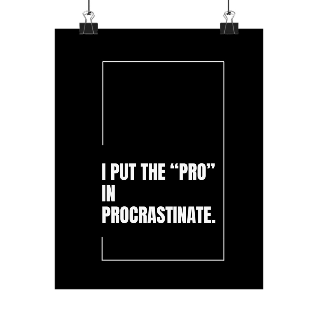 Vertical Poster, Funny Quote Poster, Matte Wall Art Decor, Perfect for ...