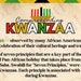 Kwanzaa Poster 18x20" Digital Print, Comprehending Kwanzaa Educational ...