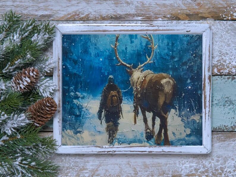 Printable Vintage Frozen Elsa Oil Painting Set of 3 Download Art, Ice ...