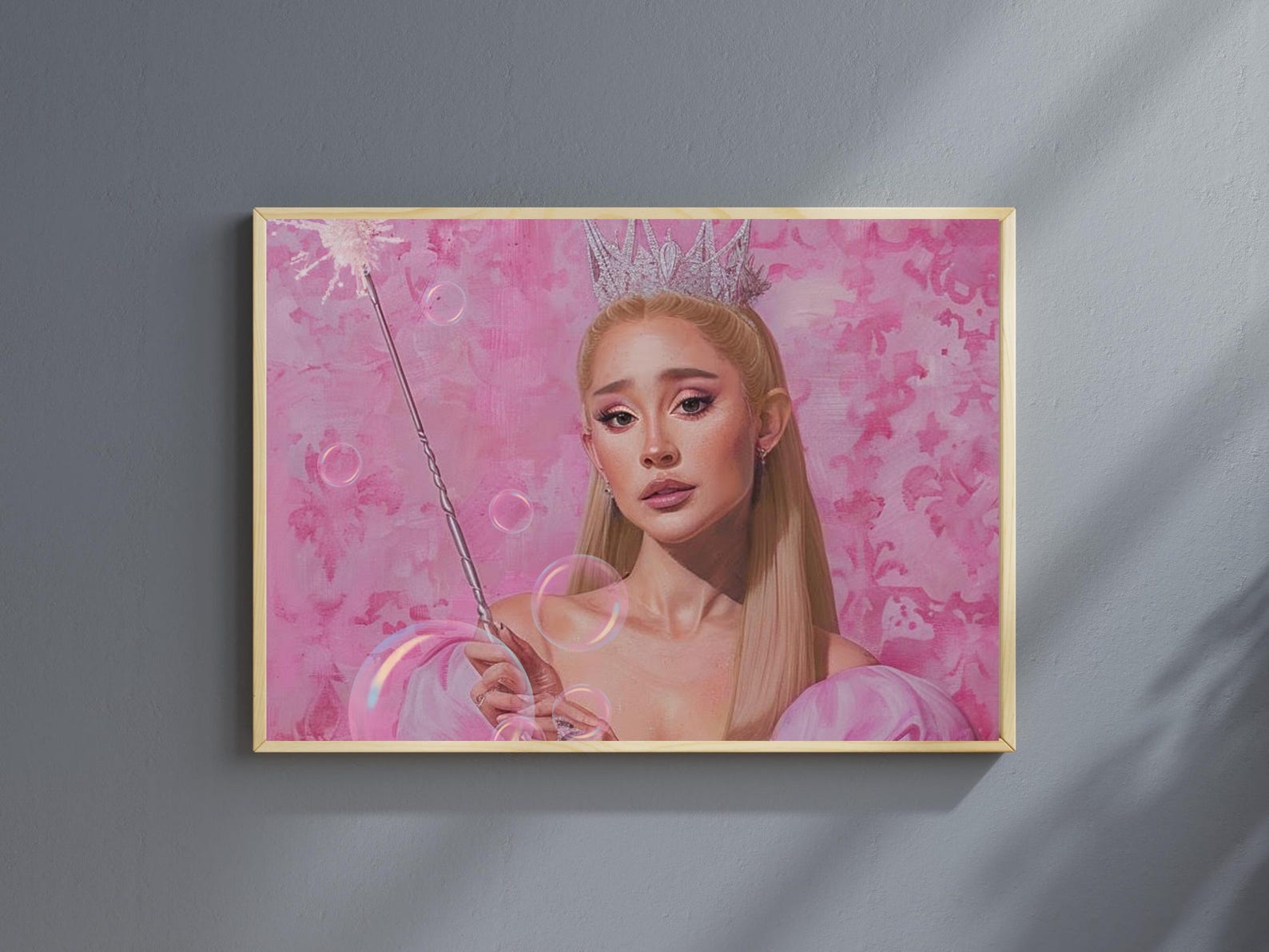 Printable Wicked 2024 Movie Oil Painting | Broadway Art | Theater ...