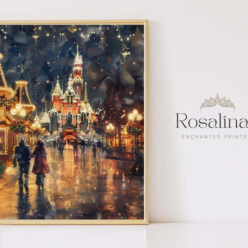 Castle Painting Landscape - Etsy