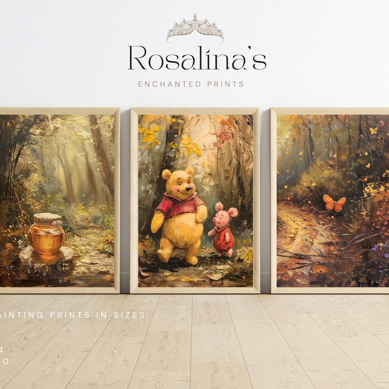 Winnie the Pooh Art - Etsy