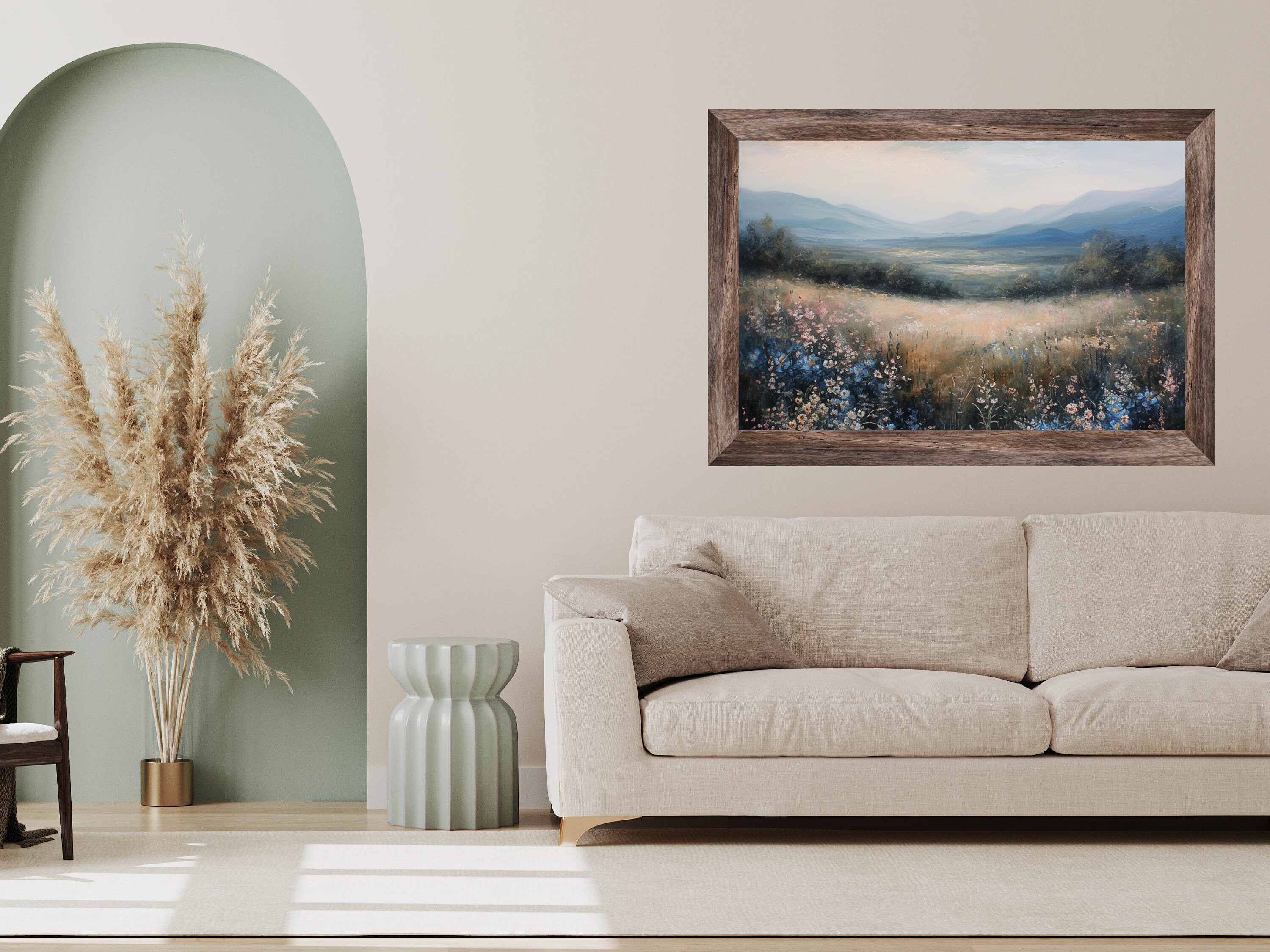 Printable Castle Royal Princess Fairytale Landscape Oil Painting ...