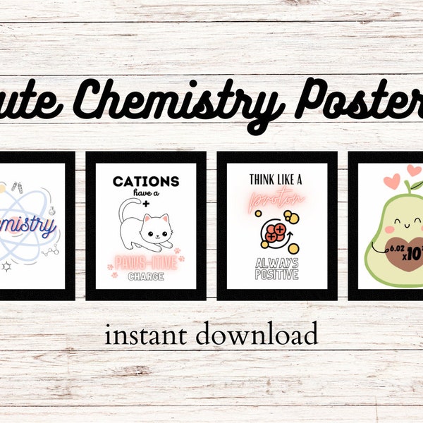 Chemistry Decor - Etsy