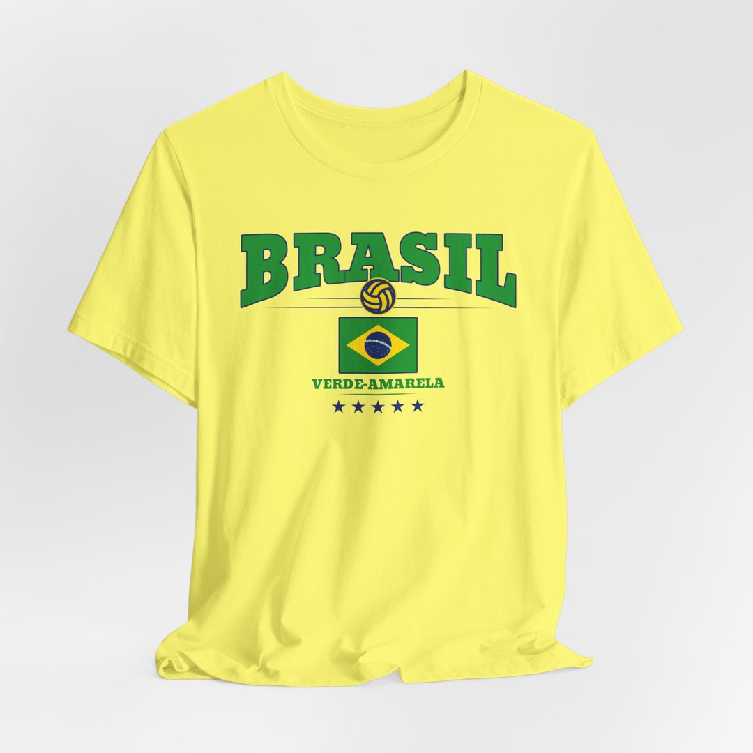 Brazil National Team T-shirt, Pelé, Ronaldinho, Neymar, Ronaldo ...